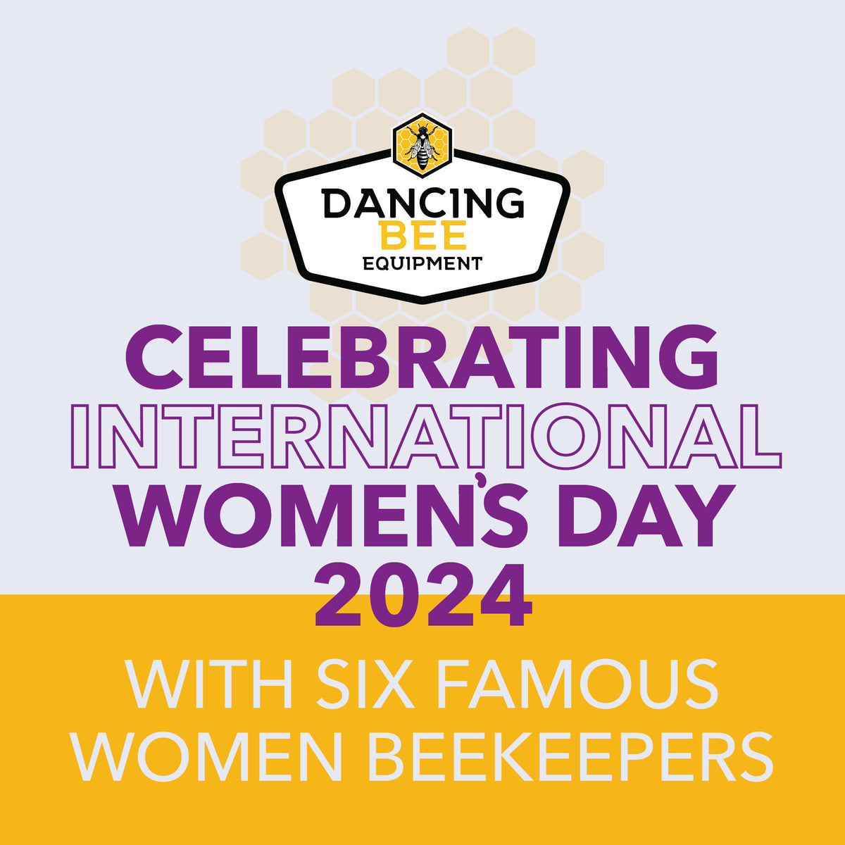 Empowering Women in Beekeeping! — Dancing Bee Equipment USA