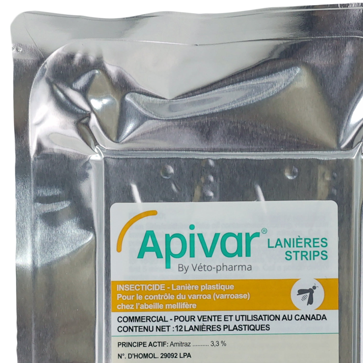Apivar 12 Pack | Varroa Mite Control — Dancing Bee Equipment USA